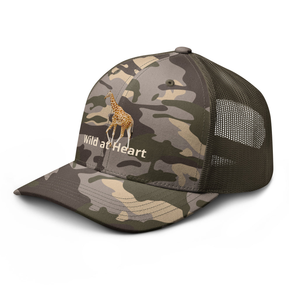 Wild at Heart Series – Camo Adventure Cap – Joe Bean Coffee & Tea